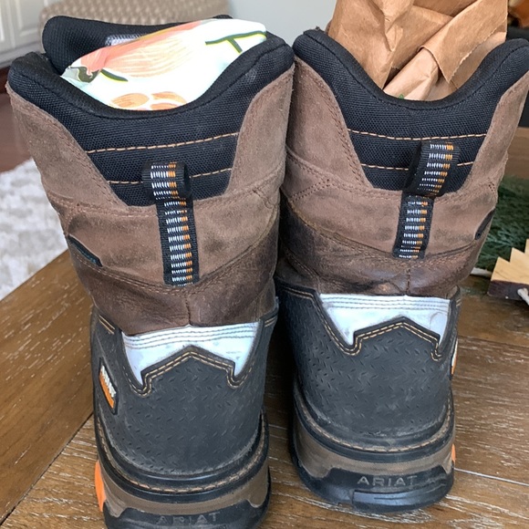 Ariat | Shoes | Ariat Workhog Waterproof Spidertek Lace Up Leather Work ...